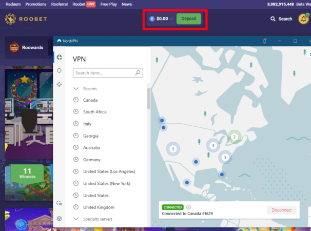 How to play Roobet in the US (Best VPN for Roobet)